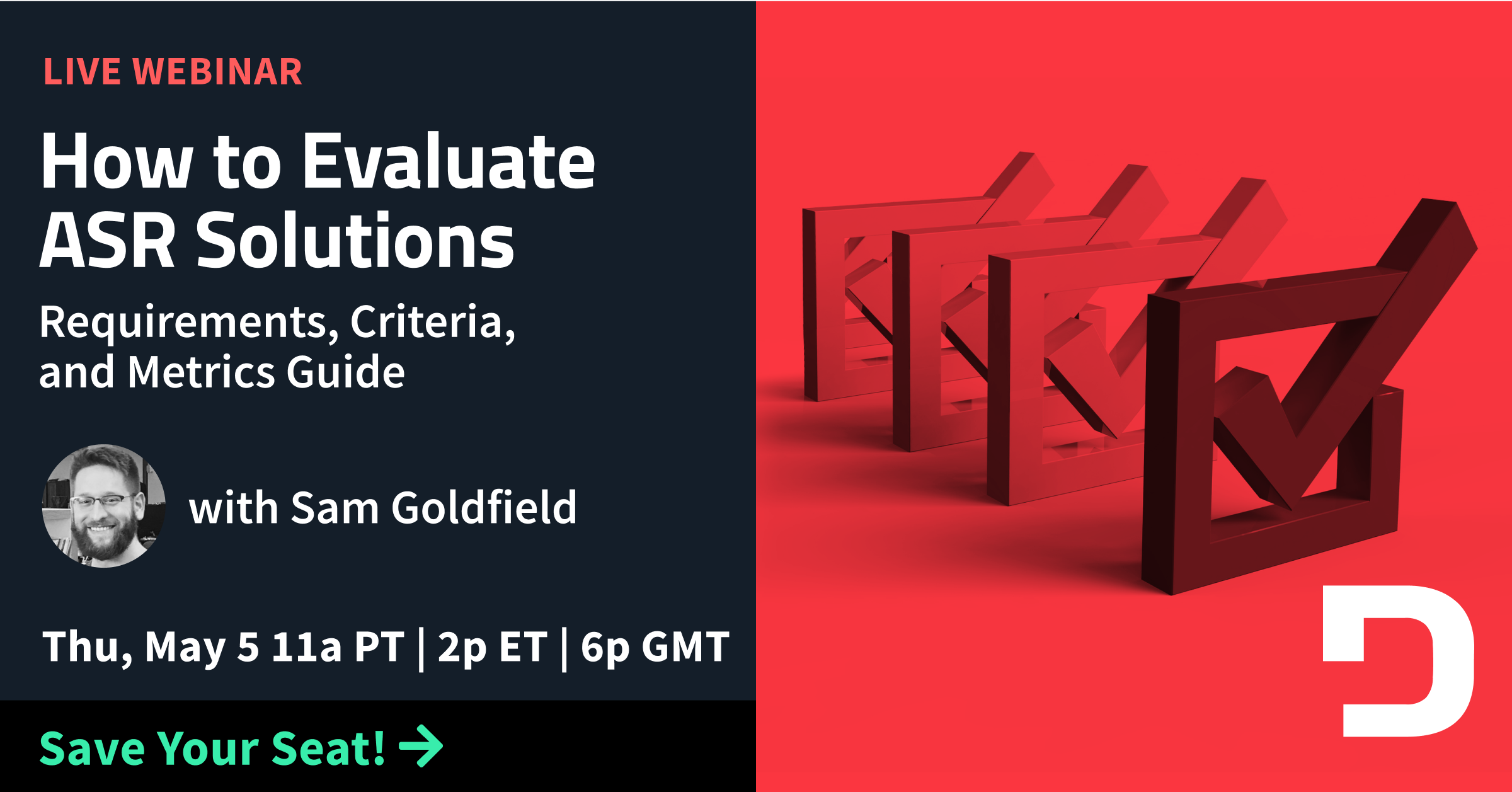 Webinar | How to Evaluate ASR Solutions